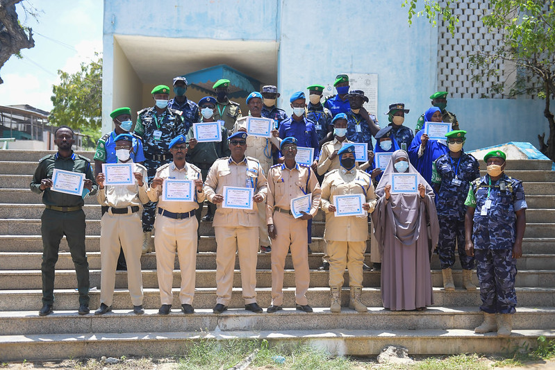 Somali Police officers complete training on elections security